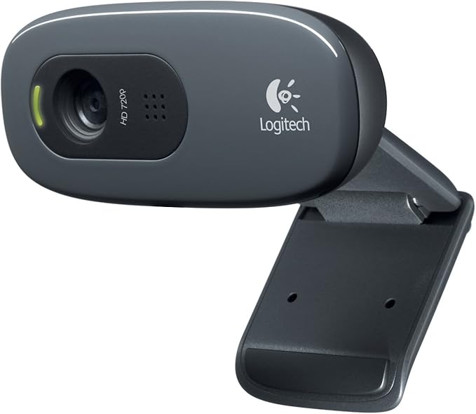 Amazon.com: Logitech C270 Desktop or Laptop Webcam, HD 720p Widescreen ...