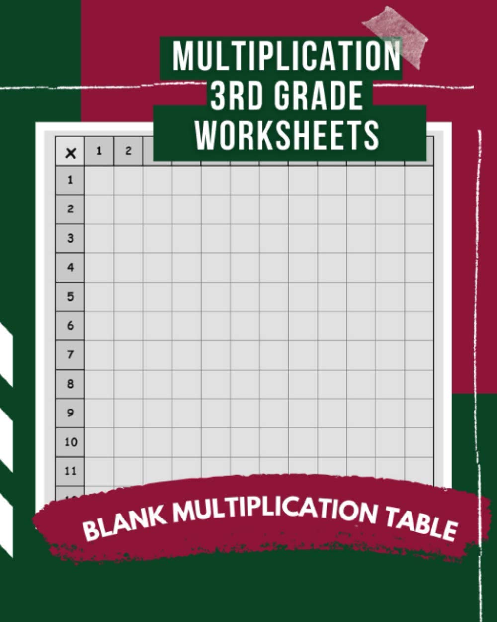 Multiplication 3rd grade worksheets: Blank multiplication table: LL Pub ...