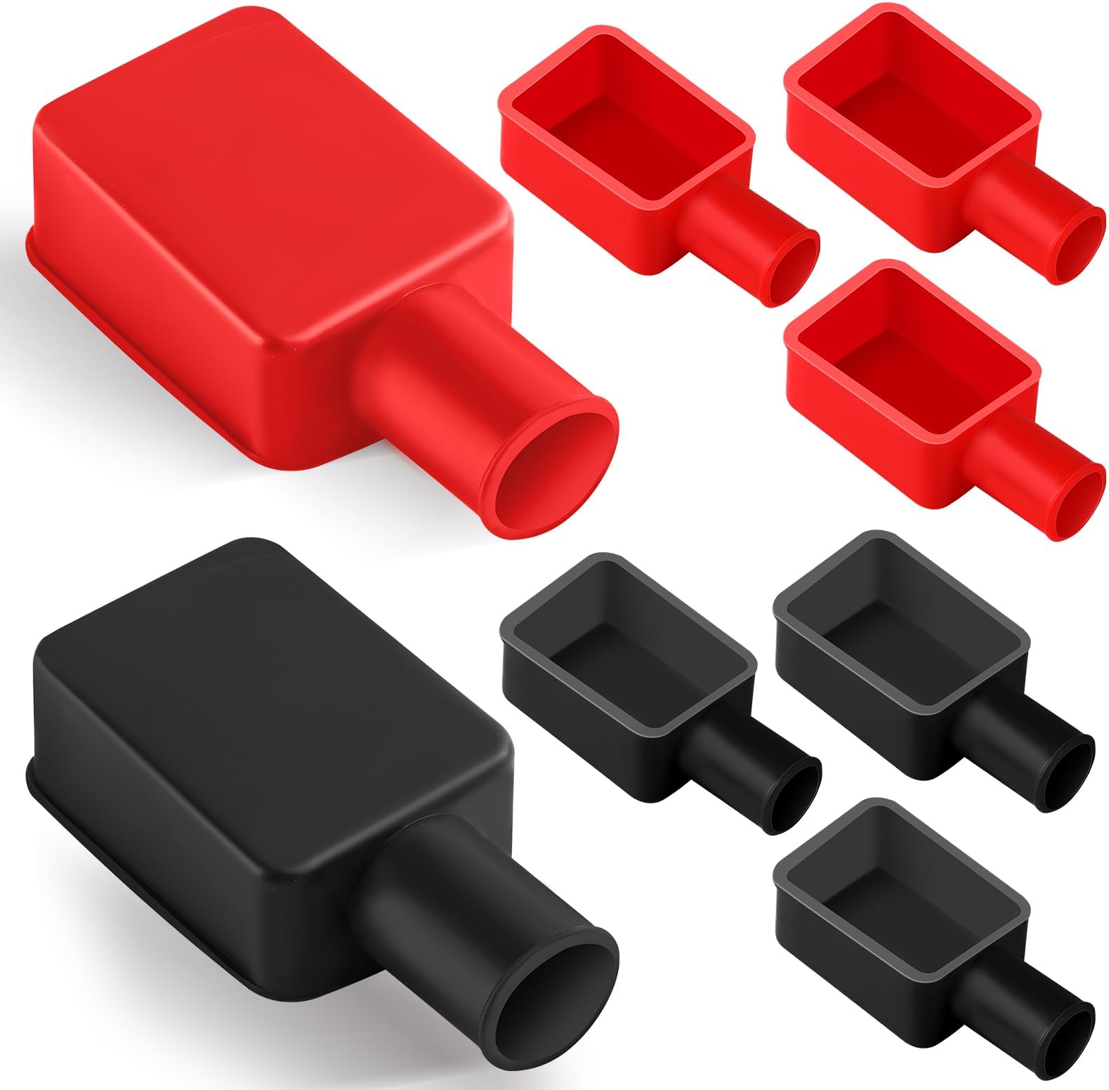 Amazon.com: Battery Terminal Cover 8 Pcs, Battery Terminal Protector ...