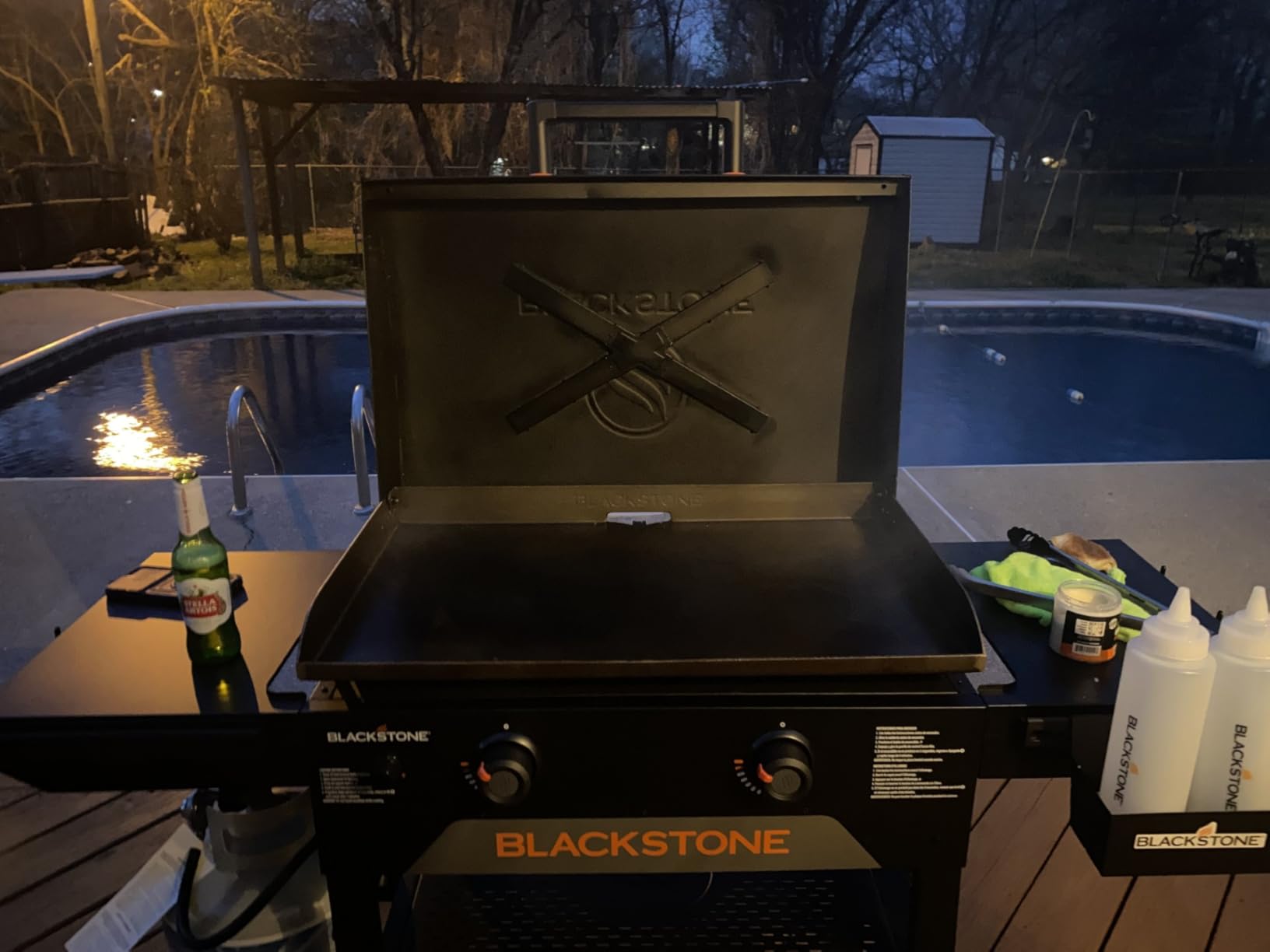Amazon.com : Blackstone Original 28 Inch Omnivore Griddle 2287 with ...