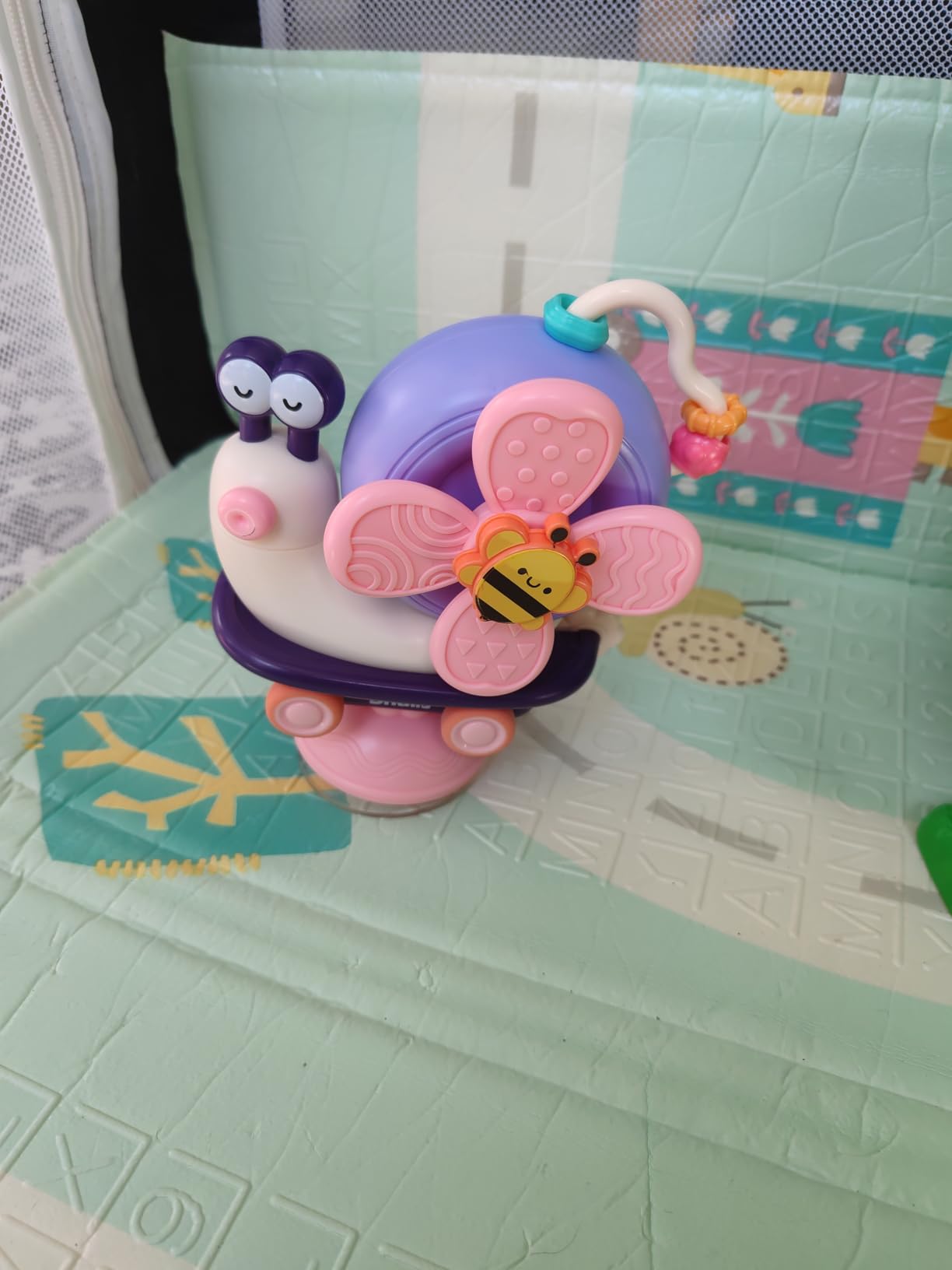 Loyzico Jouet Baby Ventouse pour Chaise Haute, Eveil Jouet Bebe 6 Mois ...