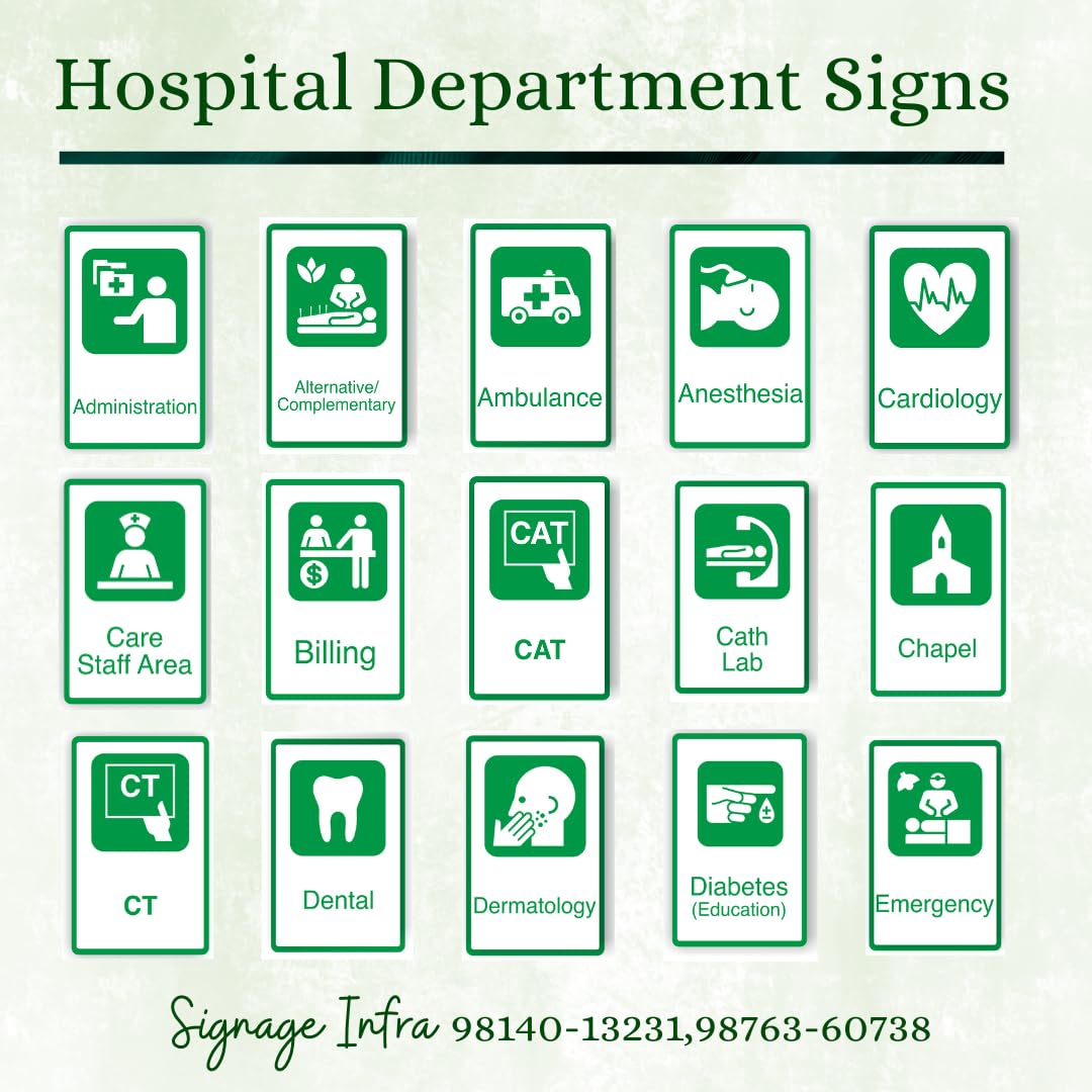 Hospital Departments Signs Hospital Departments Images – Browse