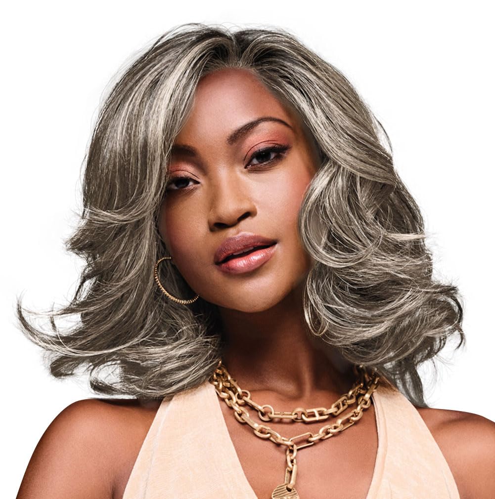 Amazon.com : Hairuwear Kim Kimble Jasmine Shoulder-Length Wig With Lush ...