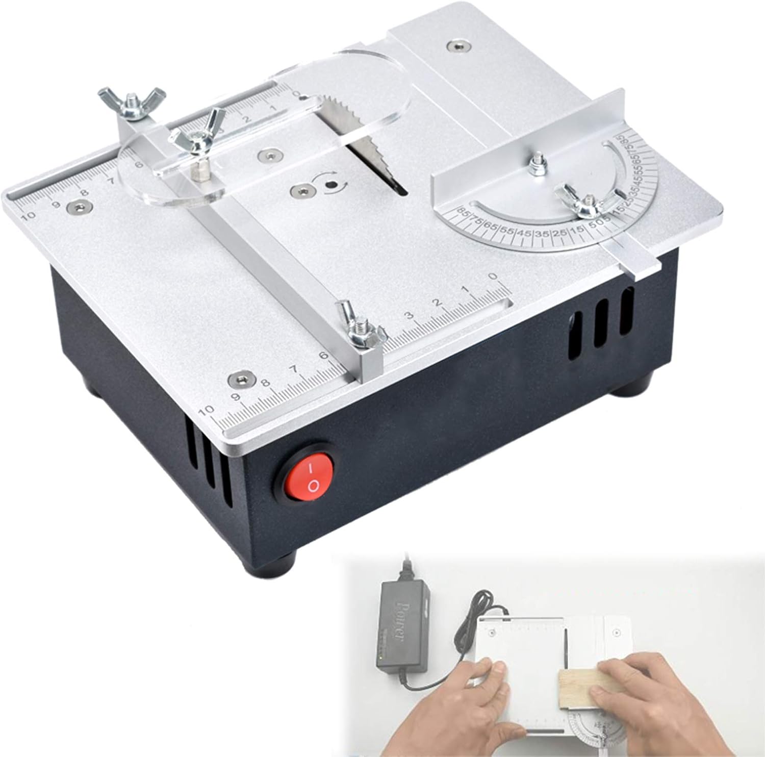 Table Saw, Mini Precision Table Saws, Electric Portable Tabletop Saw ...