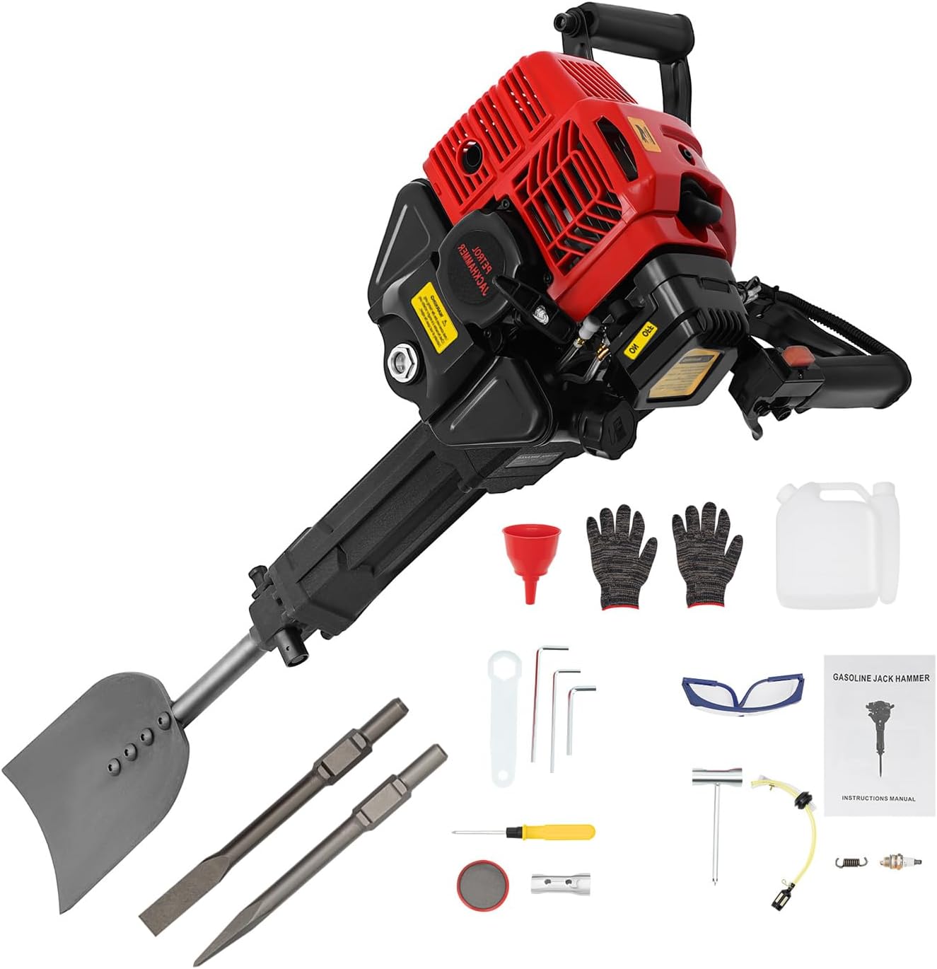 Amazon.com : Trench Digger, 52CC 2-Stroke Gas Powered Garden Tree ...