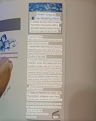 Amazon.com : Anskin Modeling Mask Powder Pack Cool Ice for Soothing and ...