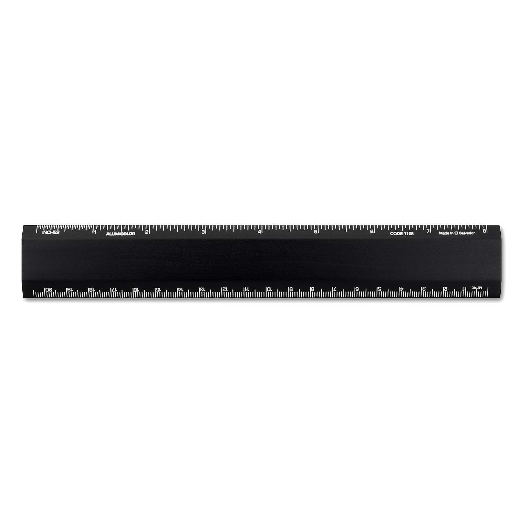 Snapklik.com : Alumicolor Aluminum Desk Ruler