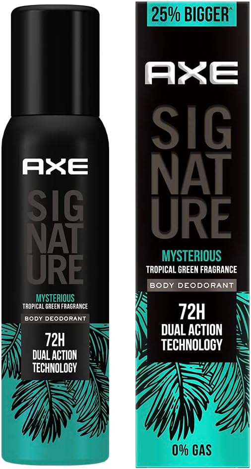 Axe Signature Mysterious No Gas Deodorant Bodyspray For Men 154 ml ...