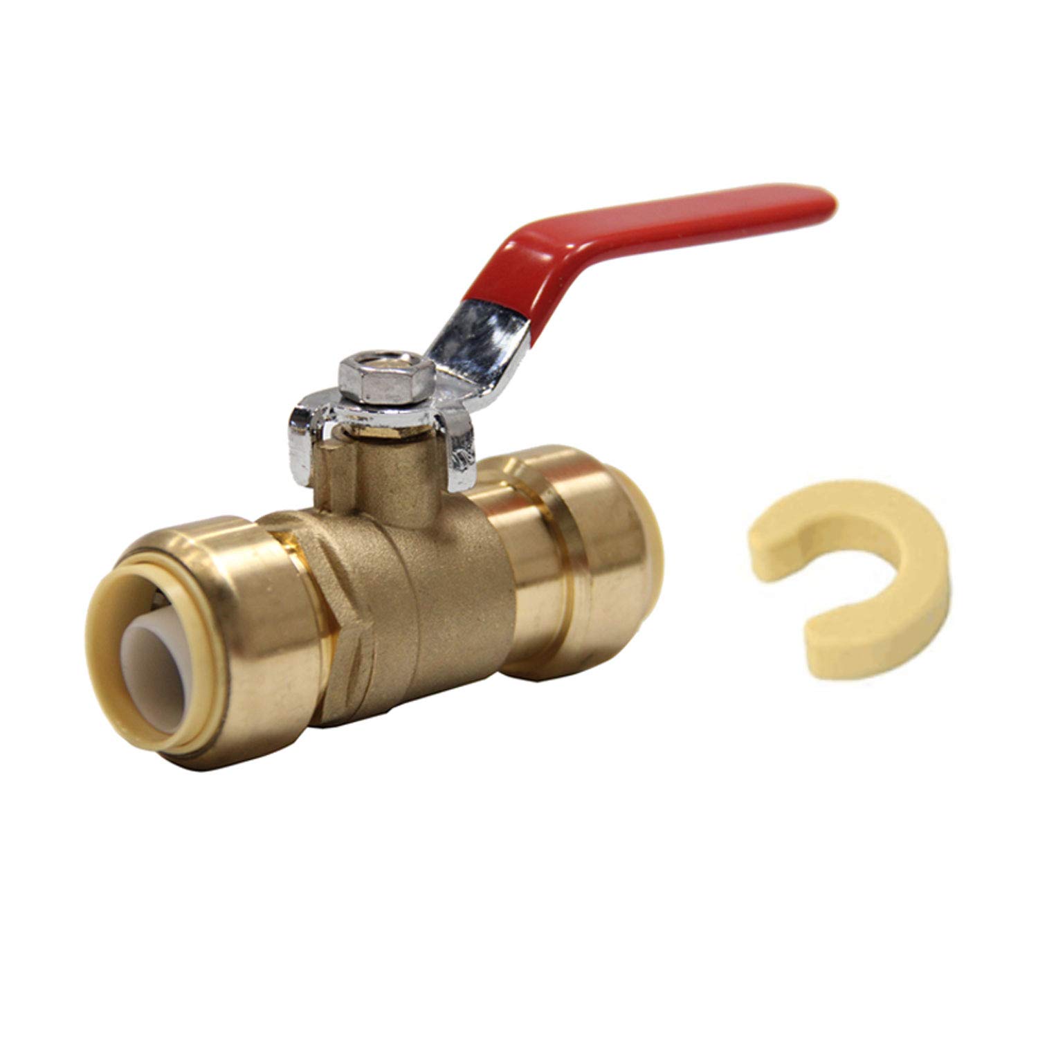 Snapklik.com : (Pack Of 20) 3/4 Inch Ball Valve For Push-Fit Valve Full ...
