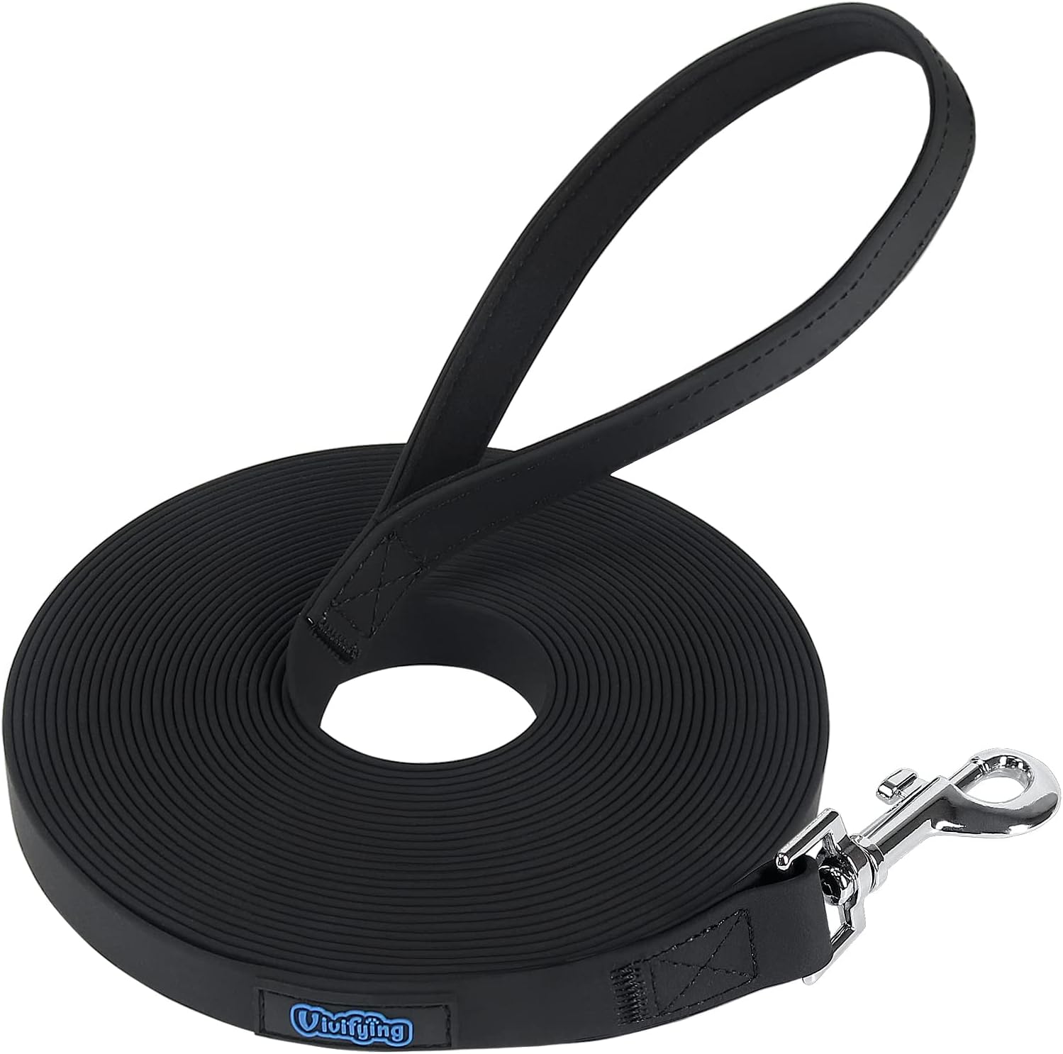 Viper Biothane Working Tracking Lead Leash Long Line for Dogs,Black 2 ...