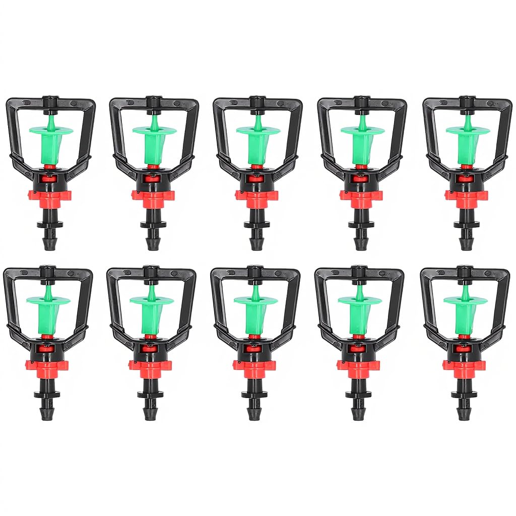 HASTHIP® 10Pcs Hanging Drip Irrigation Kit360° Rotatable Greenhouse ...