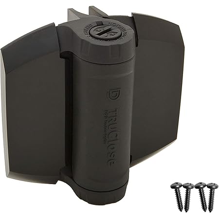 Amazon.com: Self Closing Gate Hinge 2-Pack (Black Finish) |The Best Set ...