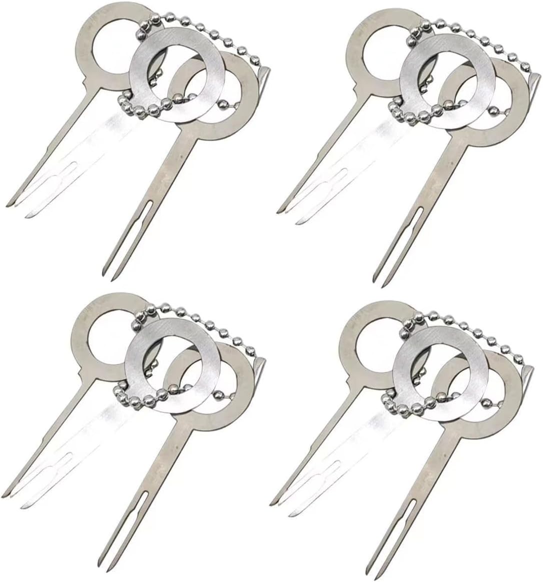Amazon.com: YehVeh 4 Set Terminal Removal Tool Kit Wire Connector ...