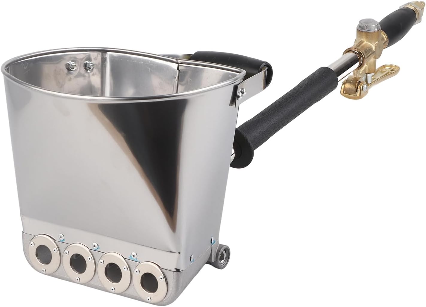 4 Jet Pneumatic Cement Spray Gun, Plaster Stucco Sprayer Wall Texture ...