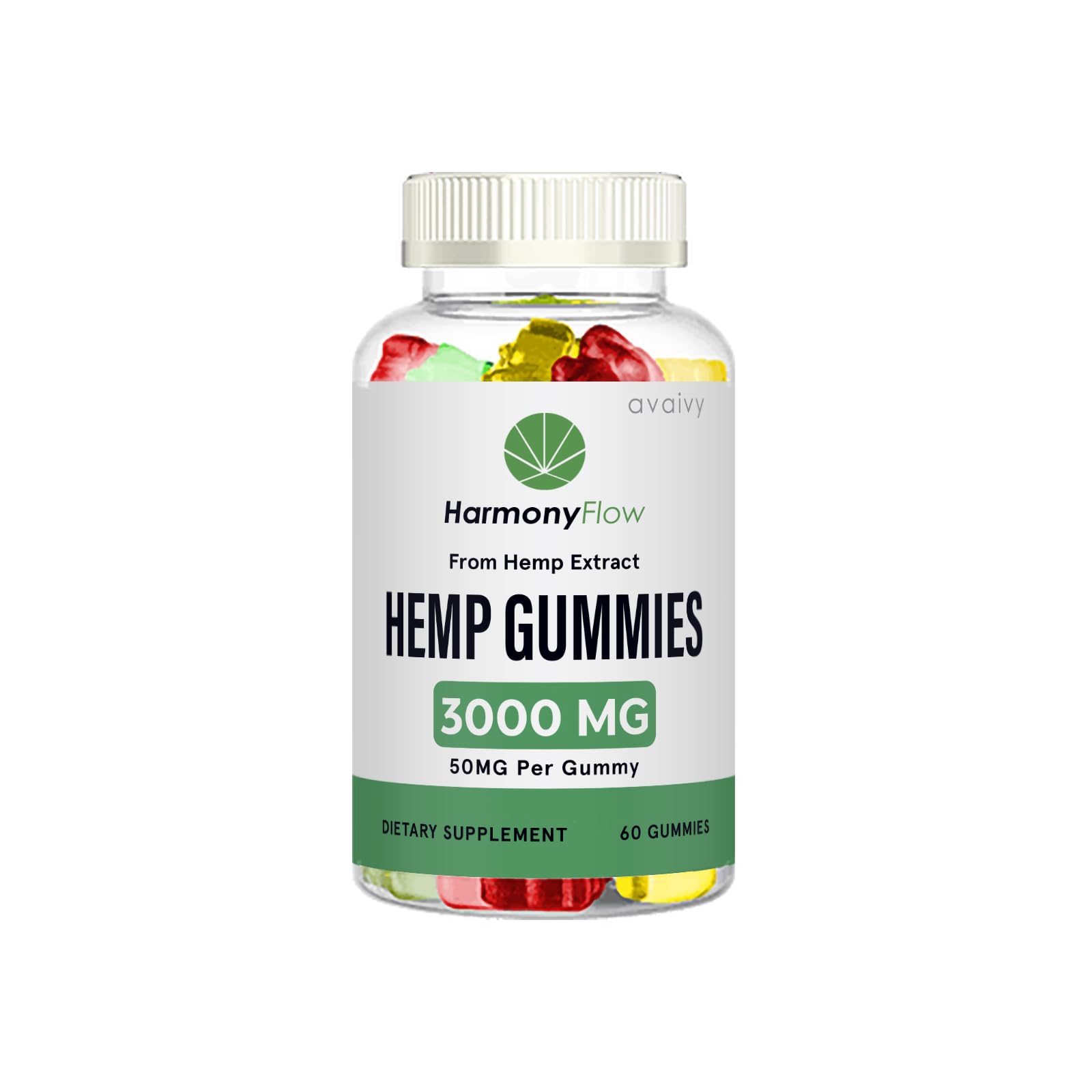 Amazon.com: HarmonyFlow - Harmony Flow Hemp Gummy Formula (Single, 60 ...