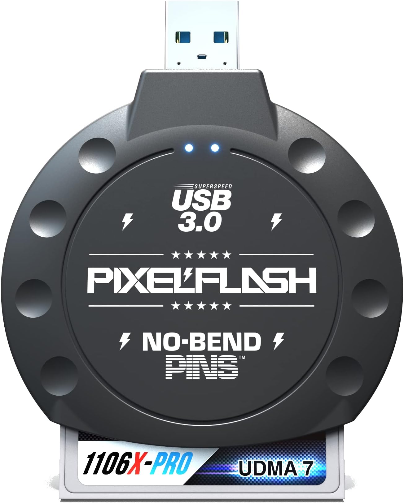 Amazon.com: PixelFlash CF Card Reader - Compact Flash Card Reader, USB ...