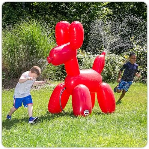 Amazon.com: FUNBOY Giant Inflatable Kids Rocketship Sprinkler, Perfect ...