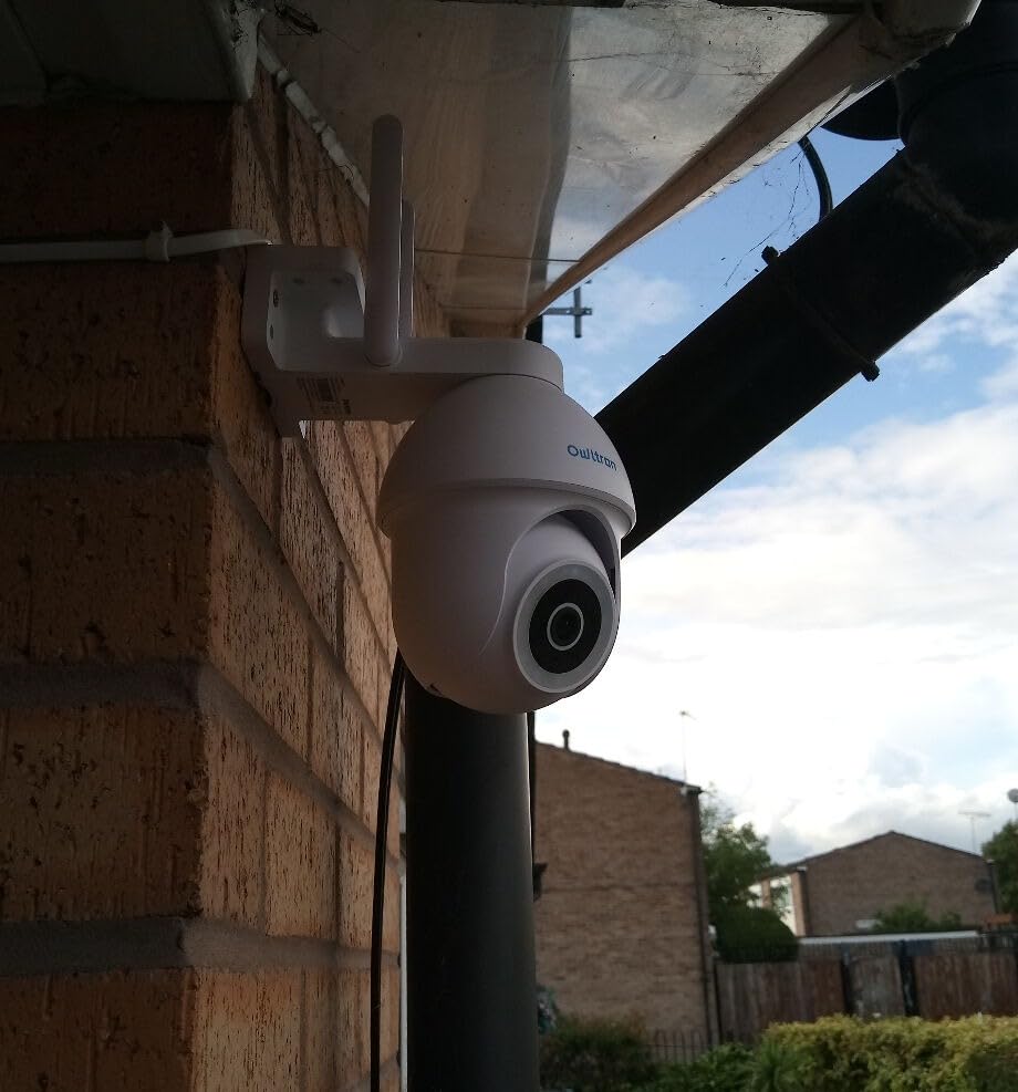 owltron 2K 4MP Outdoor Security Cameras - Waterproof Rotating Dome ...