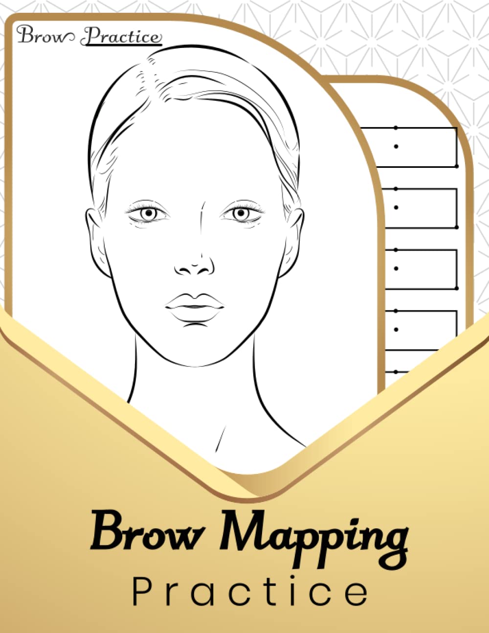 Brow Mapping Practice Form: Microblading Brow sheet, for practicing ...
