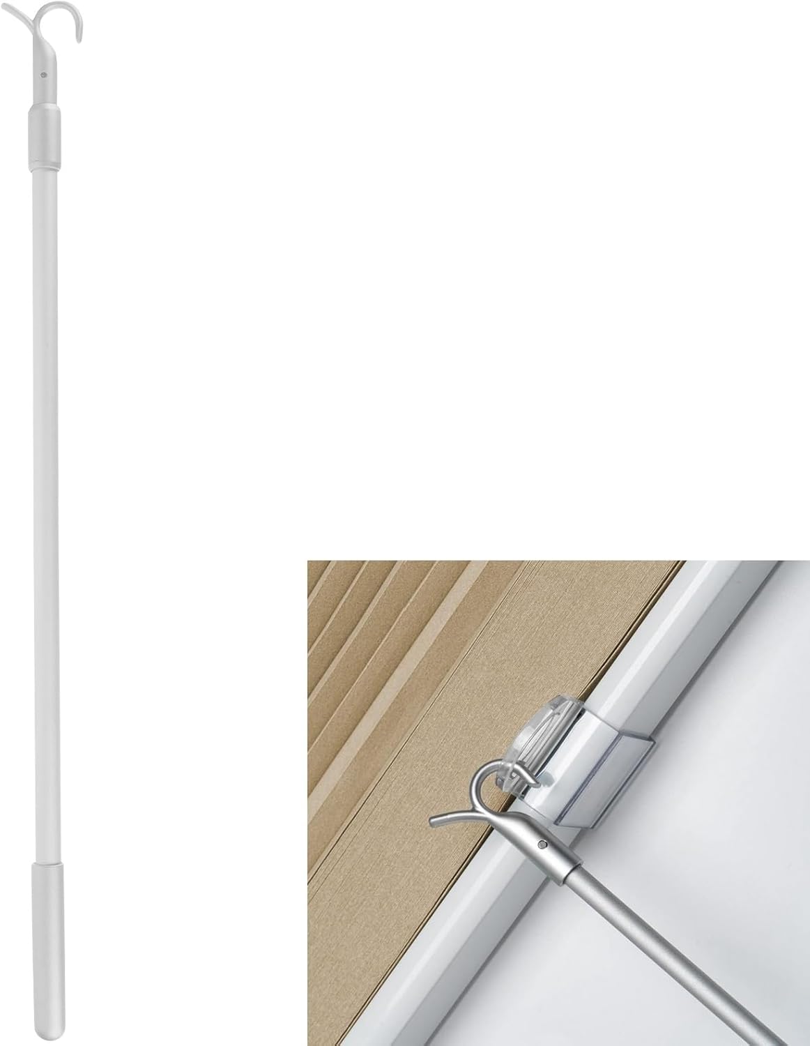 Cabilock Telescopic Draw Rod Universal Telescoping Drapery Pull Rod ...