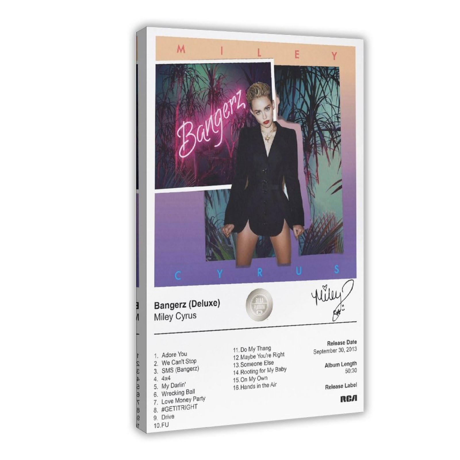 Bangerz Album Cover Buy Miley Cyrus : Bangerz (2xLP, Album, RE) Online