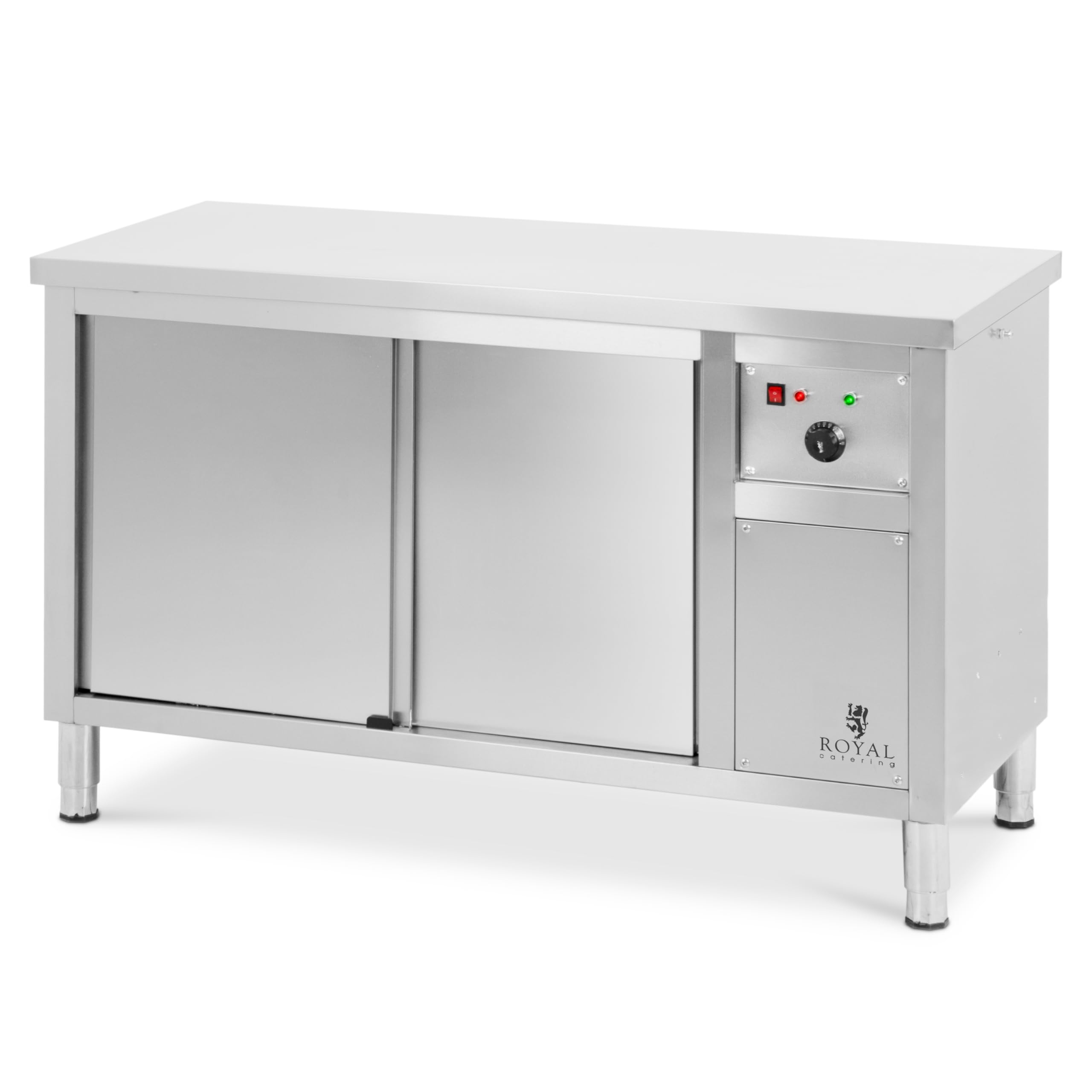 Royal Catering Plate Warmer - 140 x 60 x 85 cm - 30 to 80 °C - Royal ...