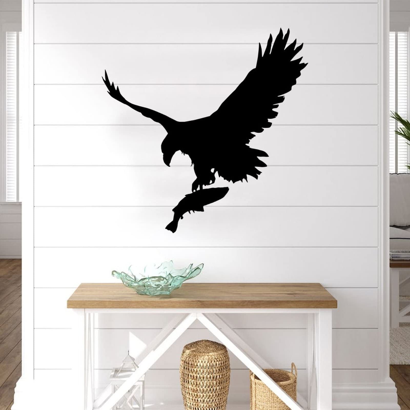 Laser Cut Metal Art Eagle Native Eagle Steel Sign Laser Cut Powder