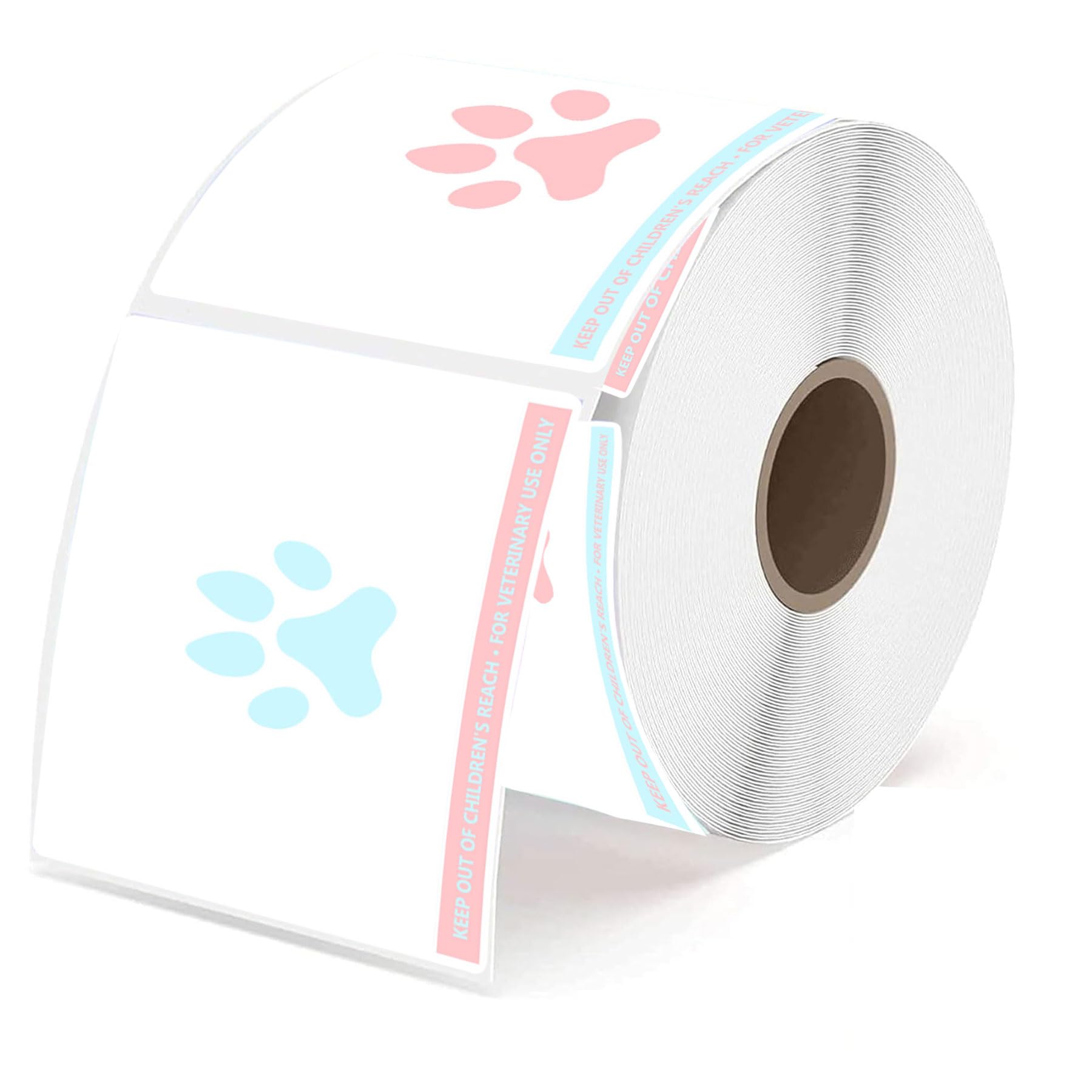 Amazon.com : Veterinary Prescription Stickers Warning - Vet Stickers ...