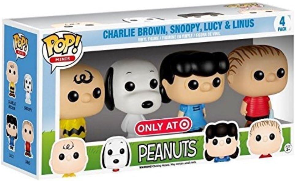 Amazon.com: Funko Peanuts Target Exclusive Pop Minis : Toys & Games