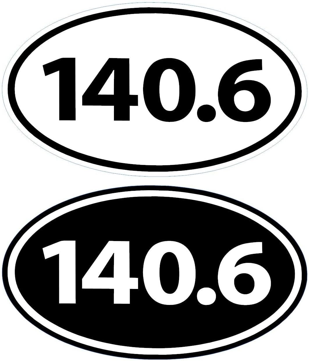 Amazon.com: American Vinyl Black Oval 70.3 Half Triathlon (tri) Sticker ...