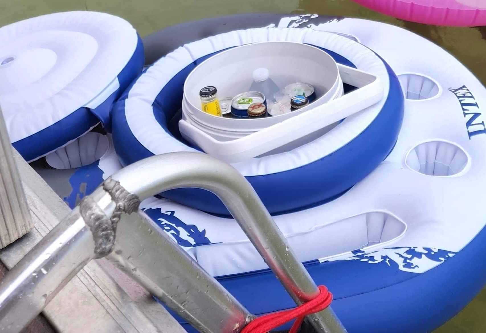 $3/mo - Finance Intex Mega Chill, Inflatable Floating Cooler, 35 ...