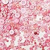 Amazon.com: 600-700Pcs Pink Buttons for Crafts Bulk Assorted Pink Craft ...