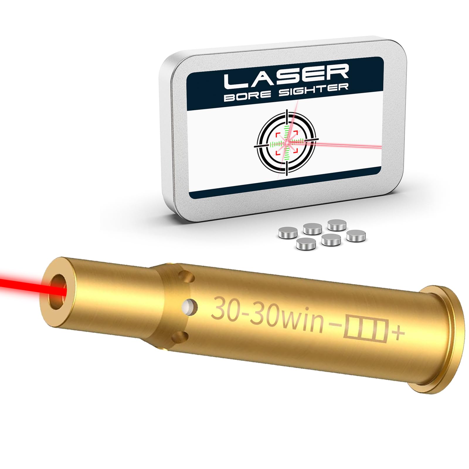 Snapklik.com : Tipfun 30-30 Win Bore Sight Laser Bore Sighter Red Dot ...