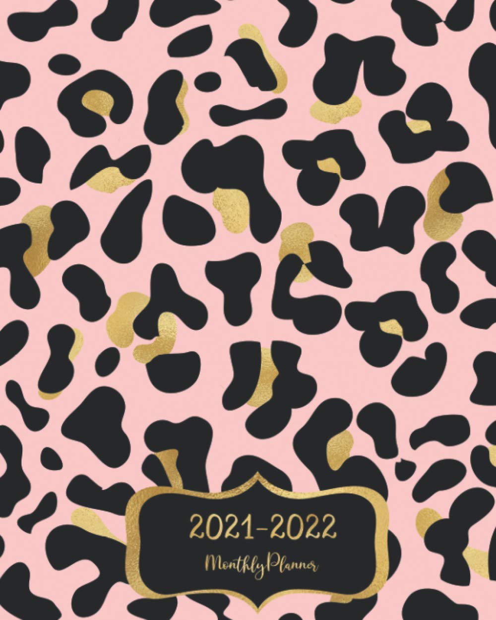 Amazon.com: 2021-2022 Monthly Planner: Leopard Print 2 Year Cheetah ...
