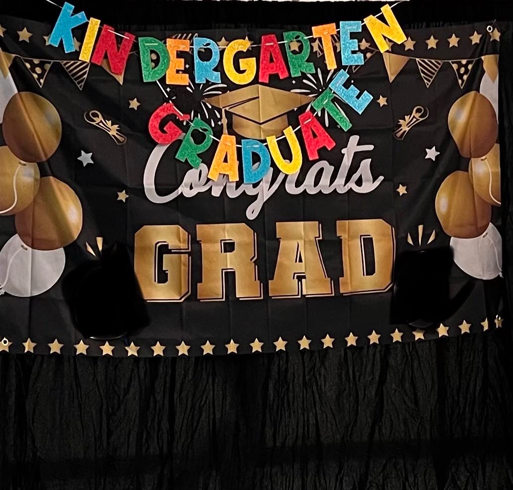 Amazon.com: Kindergarten Graduation Decorations Kindergarten Graduation ...