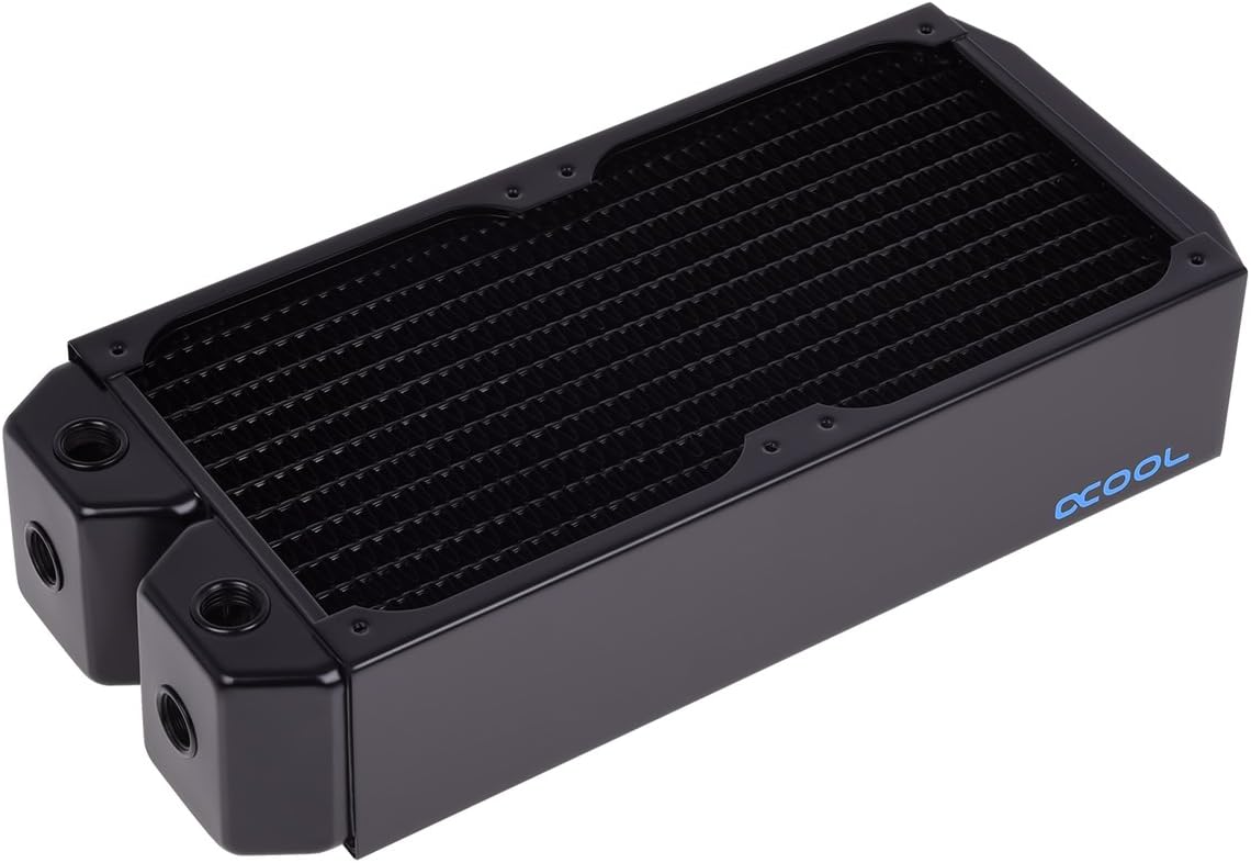 Amazon.com: Alphacool NexXxos UT60 Full Copper Radiator240, 120mm x 2 ...