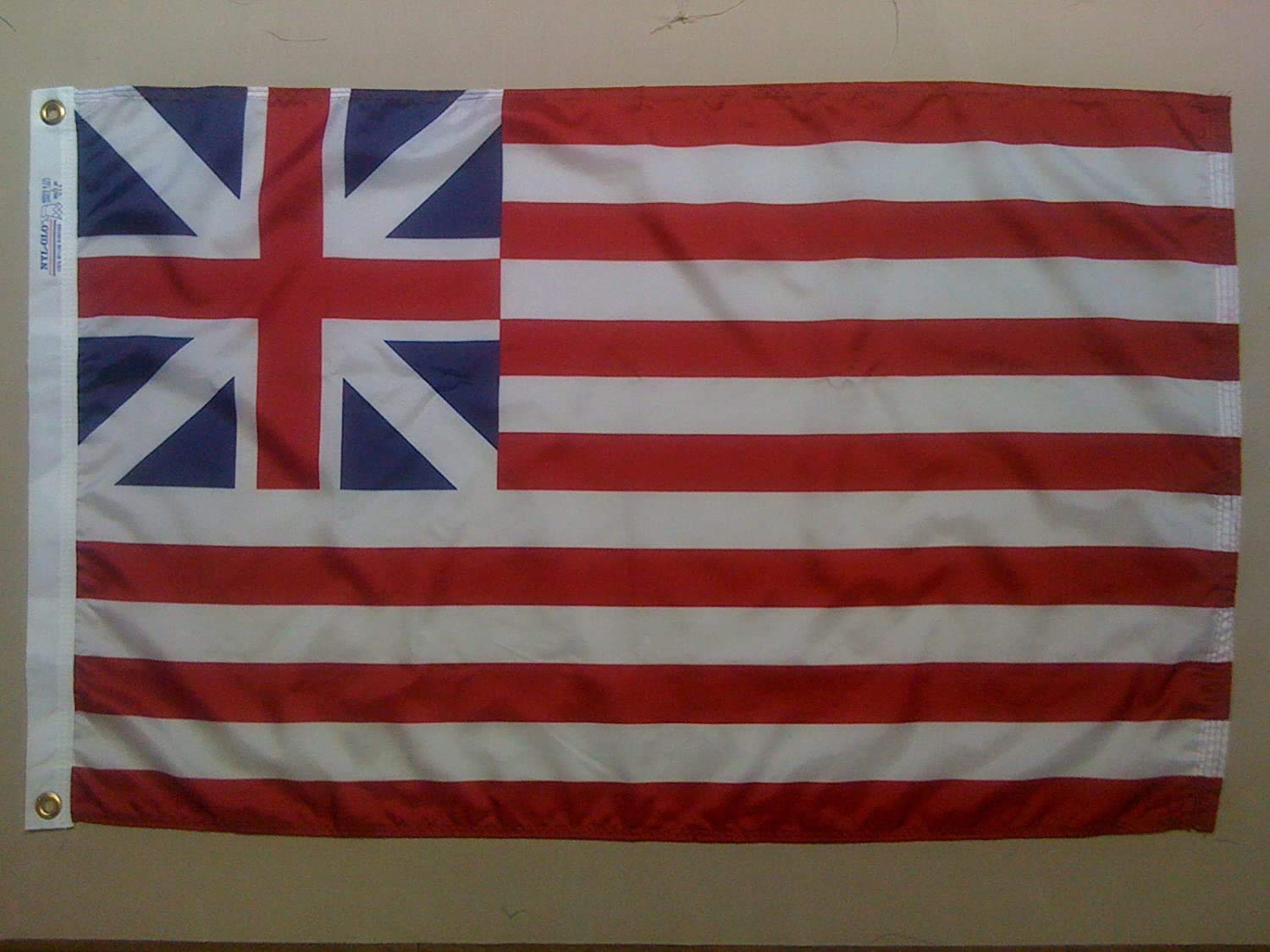 Amazon.com : Annin Flagmakers Grand Union Flag USA-Made, 3 x 5 Feet ...