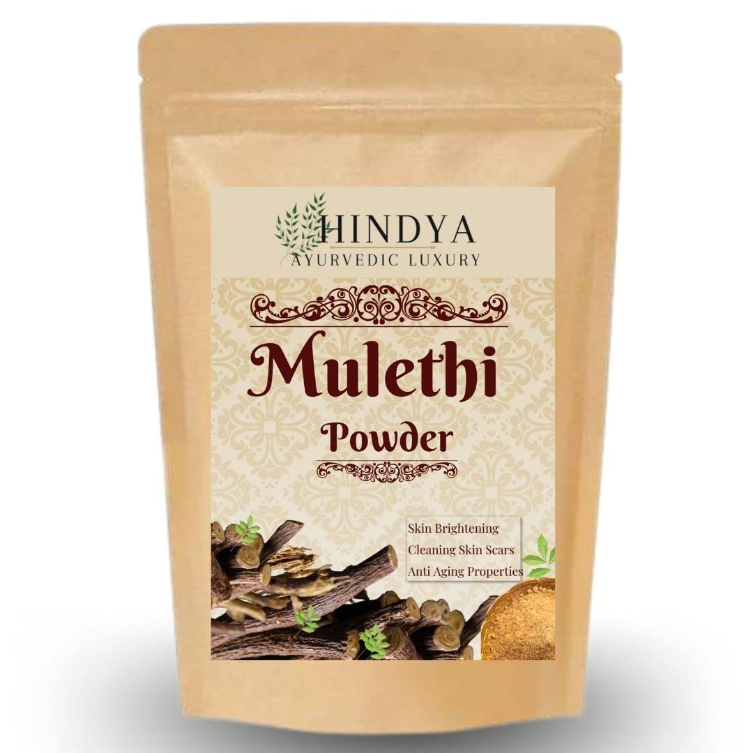 Hindya Ayurvedic Luxury 100% Natural Pure Mulethi Powder | Yashtimadhu ...