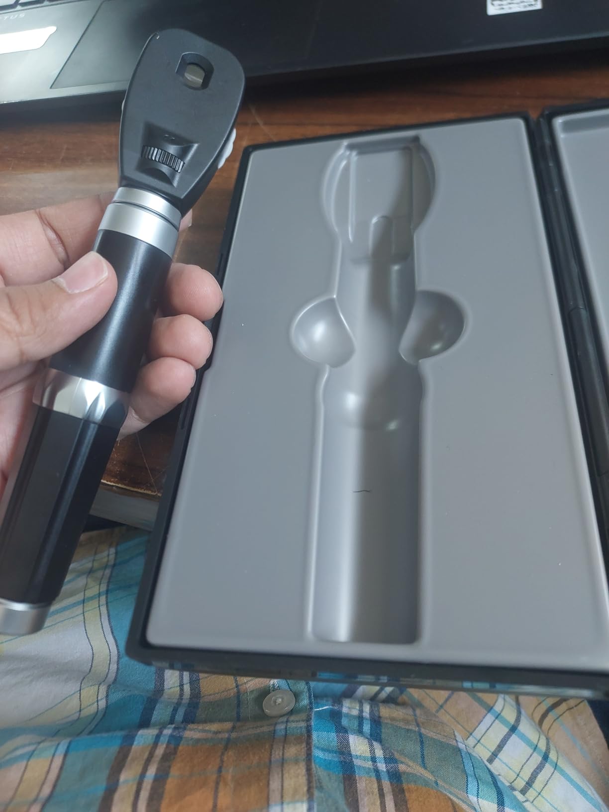 Kashsurg Portable Handheld Ophthalmoscope for Eye Examination with 5 ...