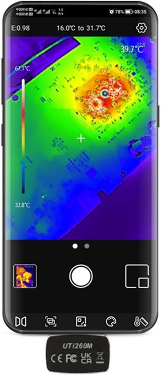 Thermal Infrared Camera Thermal Camera For Industrial Inspection Heat ...