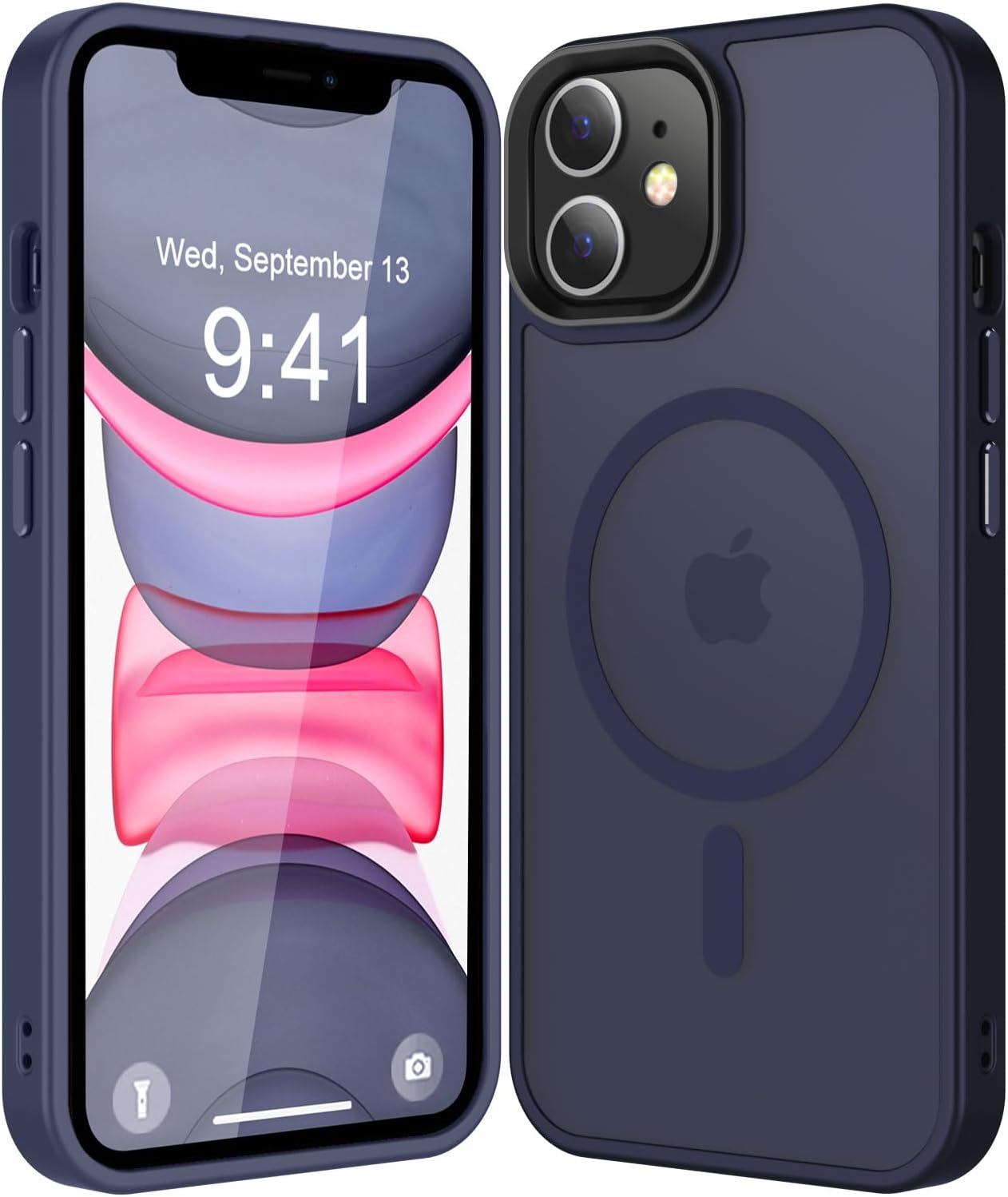 Amazon.com: CHEZEAL Strong Magnetic for iPhone 11 Case Compatible with ...