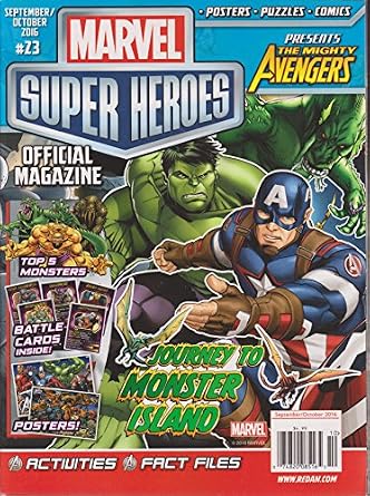 Marvel Super Heroes Magazine September/October 2016: Amazon.com: Books