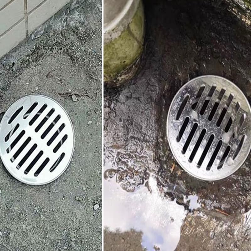 75mm Floor Drain Cover,304 Stainless Steel Round Flat Drain Grate Cover ...