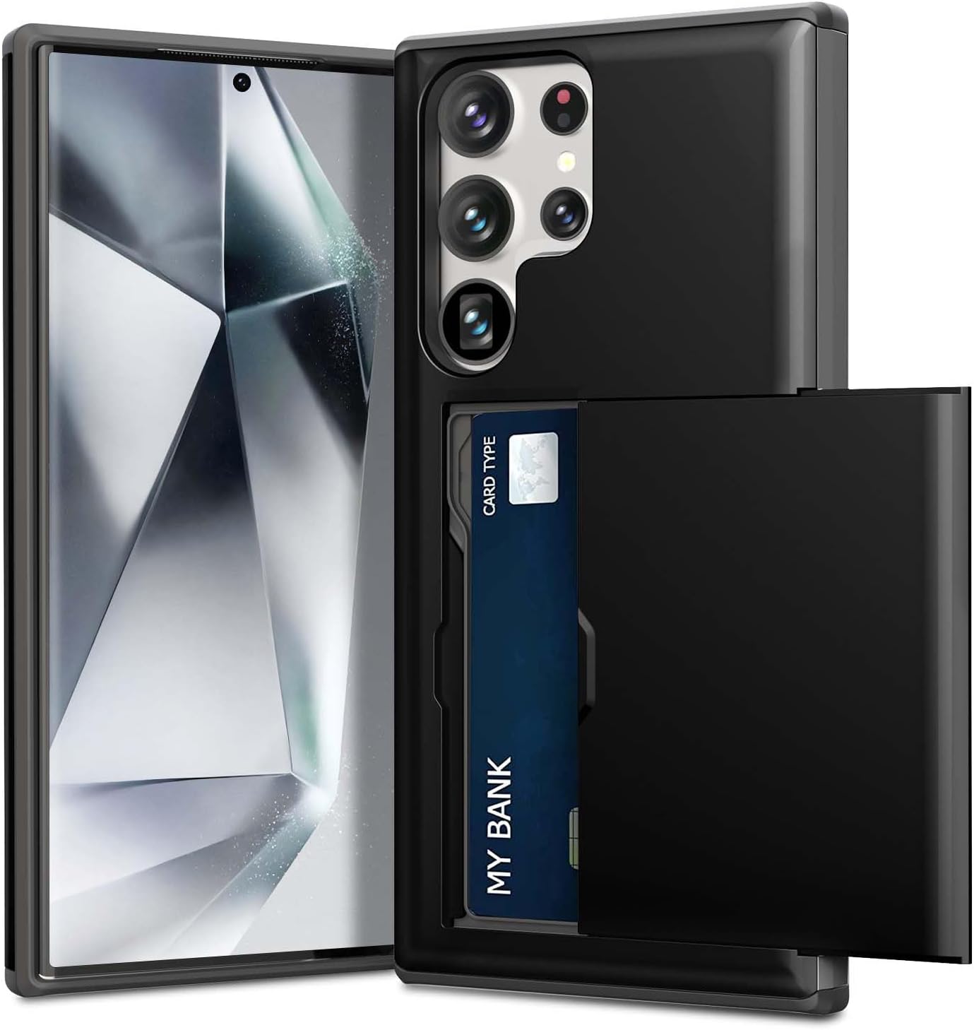 Amazon.com: Zuslab Card Holder Slot Case Compatible with SAMSUNG Galaxy ...