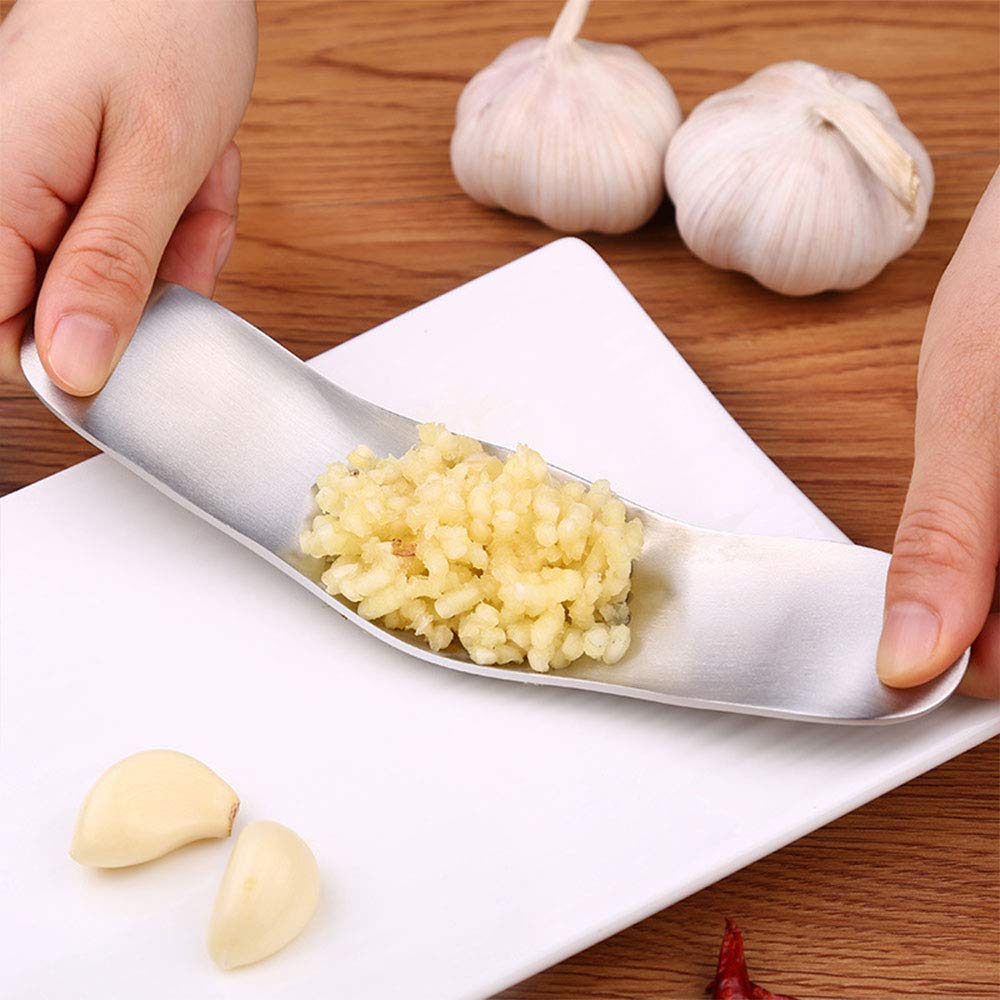 Garlic Press Rocker 304 Stainless 2025 Upgraded Stainless Steel Garlic ...