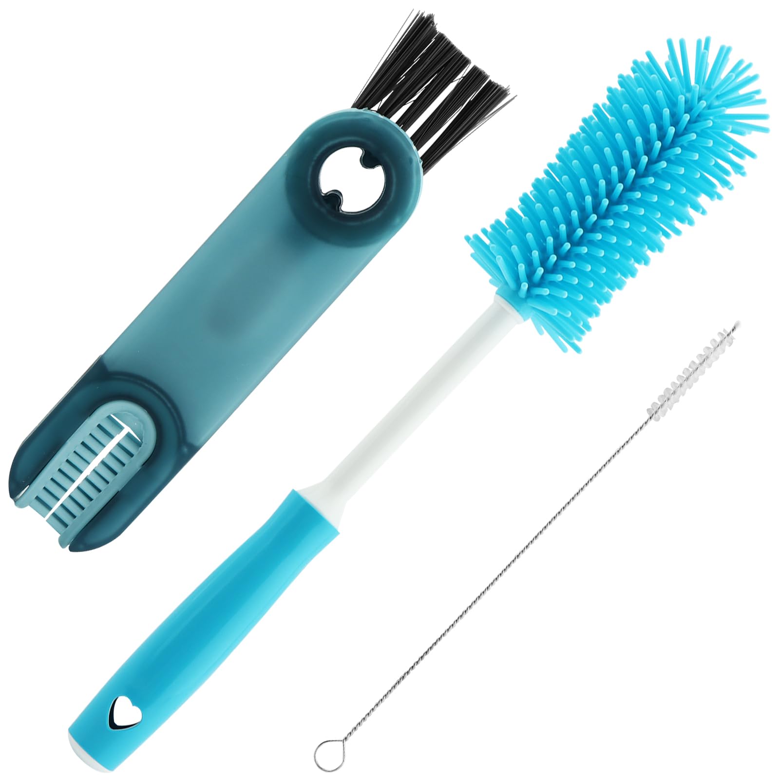 Amazon.com : Quixleen 3 Pcs Water Bottle Cleaner Brush Water Bottle ...