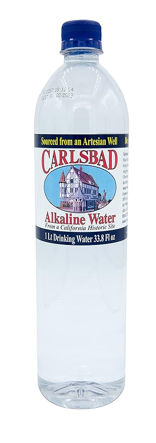 Amazon.com: Carlsbad Alkaline, Water +CRV, 33.8 Ounce : Grocery ...
