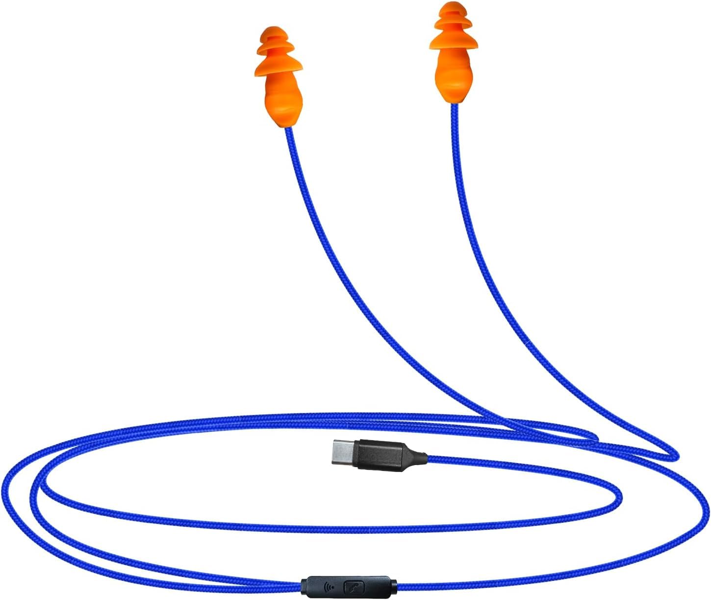 Amazon.com: HomeSpot KR10C Work Earbuds, 27dB NRR, USB Type C Wired ...