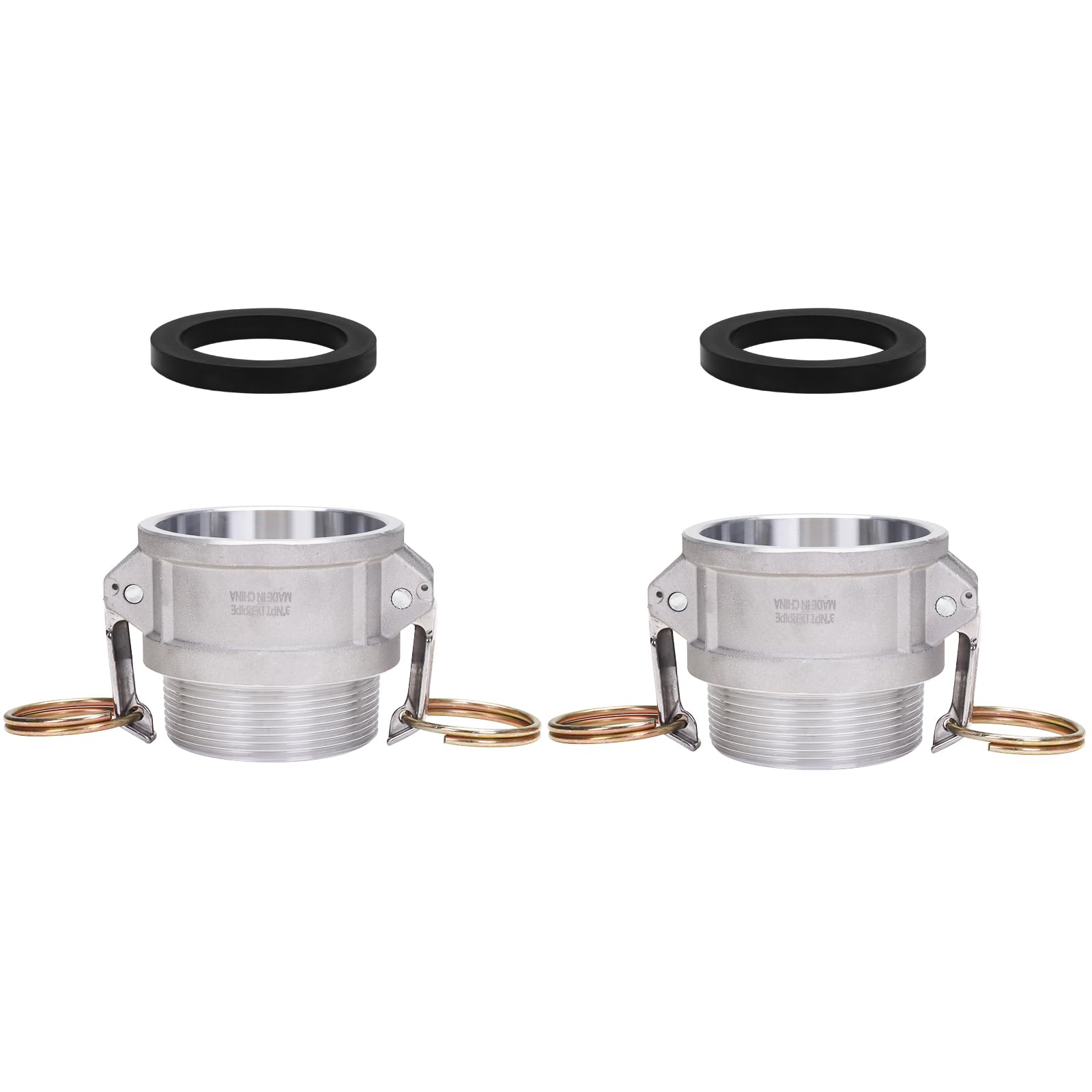 Snapklik.com : DERPIPE Aluminum PartB Camlock Fitting - 3" Female Cam ...