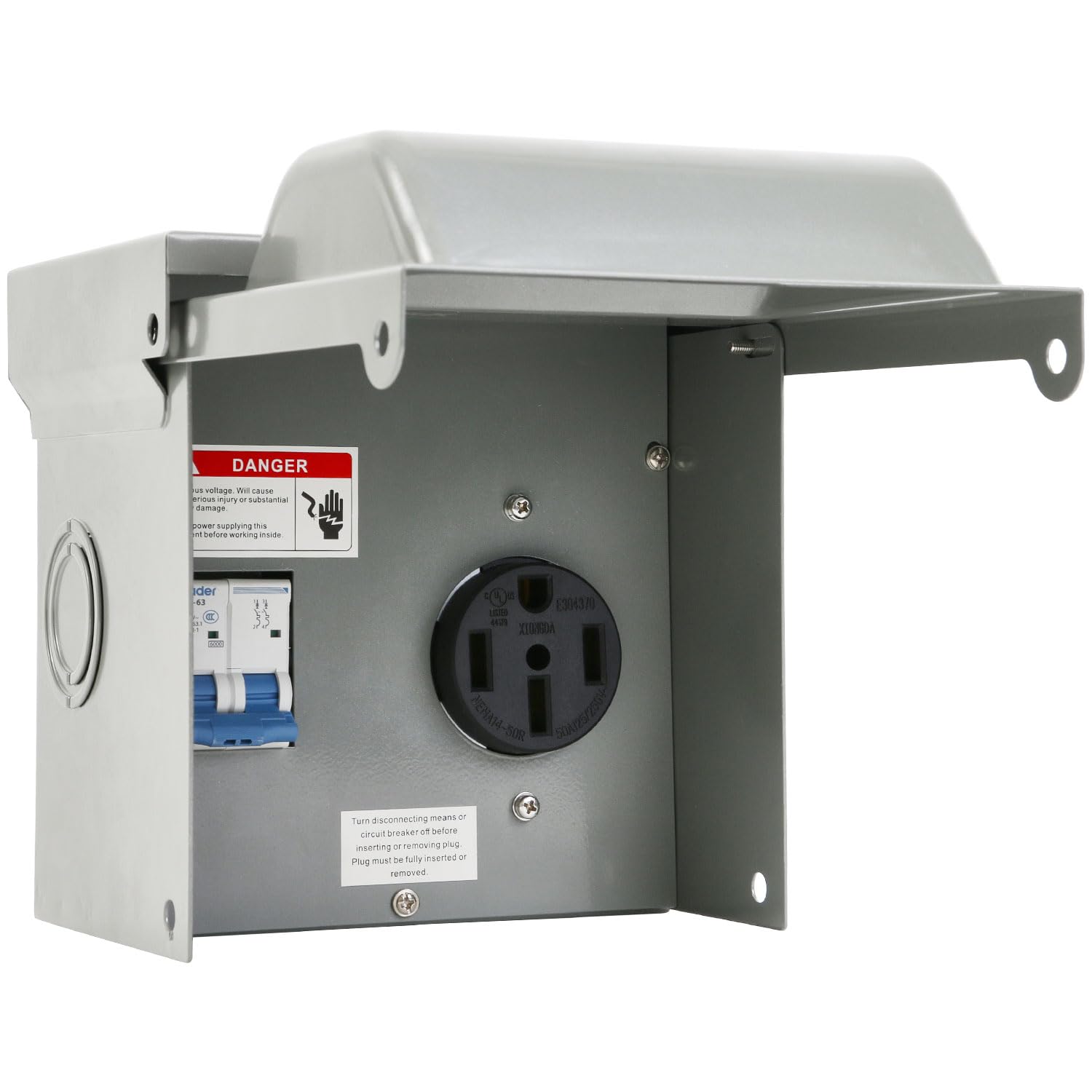 Snapklik.com : Kinchoix Temporary Power Outlet Panel, RV Electrical 50 ...